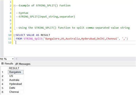Stringsplit Function In Sql Server Shivanand Bharadhi Posted On The Topic Linkedin