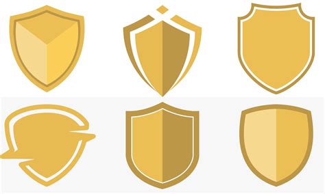 Shield Icon Set Vector Illustration Design 24507670 Vector Art At Vecteezy