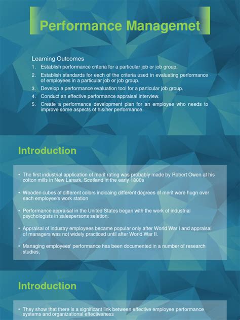 Module 4 Performance Management Pdf Performance Appraisal Cognition