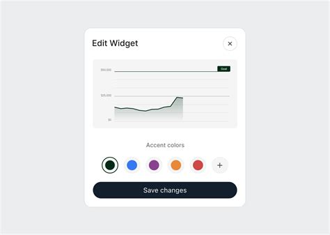 Edit Widget By Sunil Rajan On Dribbble