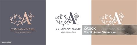 프리미엄 벡터 A 로고 몬노그램 레터링 장미의 섬세한 우아한 꽃 무늬 엘리트 회사를 브랜딩하기 위한 개인 로고 또는 사인 벡터