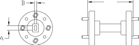 Waveguide Wr 6 1 Inch Straight Section 110 To 175 Ghz D Band