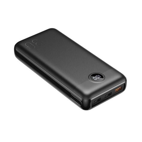 Аккумулятор Power bank VEGER L30 Внешняя батарея для зарядки 30000 Mah ...