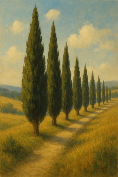 이탈리아 사이프러스의 매력 지중해의 풍경을 닮은 나무