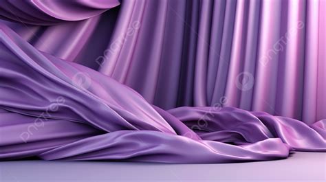 우아한 보라색 회색 배경에 매혹적인 3d 렌더링된 커튼 패브릭 새틴 배경 공단 라일락 배경 배경 일러스트 및 사진 무료 다운로드 Pngtree