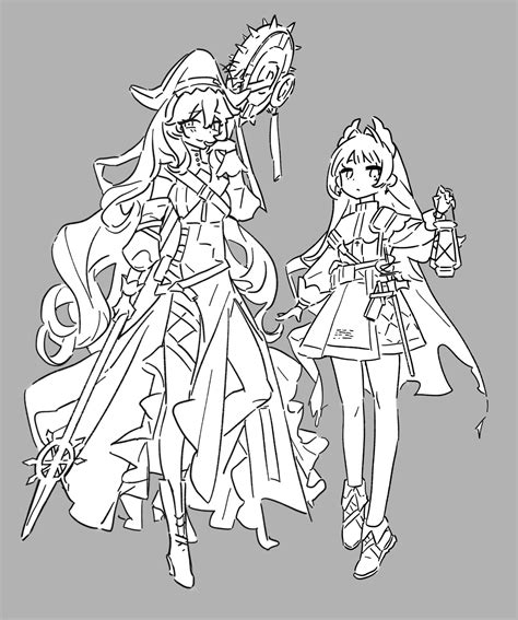 Specter Irene And Specter The Unchained Arknights Drawn By Paopp Danbooru