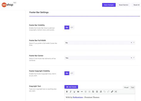 Design Your Footers In Weshop Weshop Tutorial