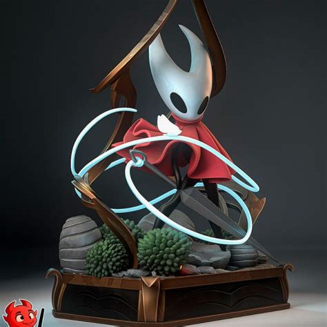 Action Figure Diorama Hornet Hollow Knight Silksong Boneco