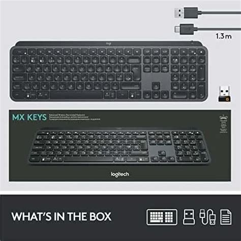 Logitech Mx Keys Advanced Wireless Illuminated Keyboard At ₹ 8770 Piece Logitech Computer