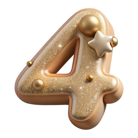 Beautiful Creative Beige Decorative Font Number 4 Cutout Professional 60054359 Png Beautiful Creative Beige Decorative Font Number 4 Cutout Professional 60054359 Png