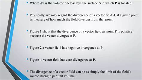 Divergence Of Vector And Divergence Theorem Ppt