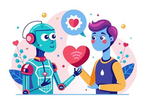 Emotional Bonds Ai Redefining Human Connection Premium Ai Generated Image