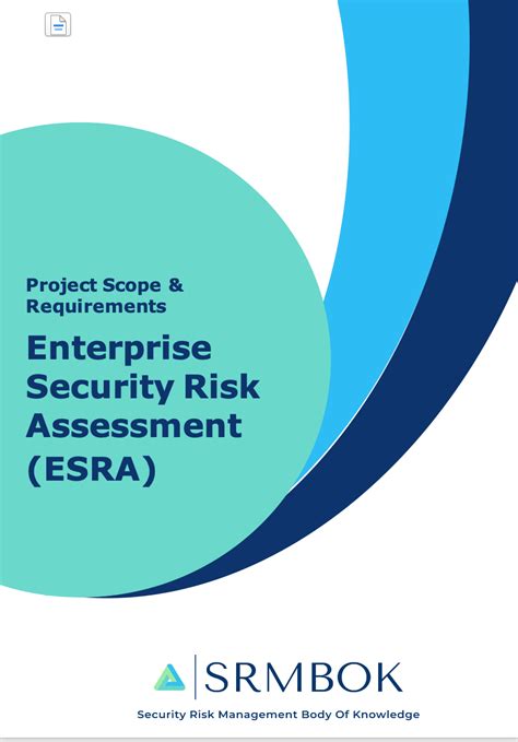Security Risk Assessment Scoping Statement Template Srmbok