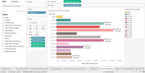 Blue Vs Green And Dimensions Vs Measures In Tableau The Data School Down Under