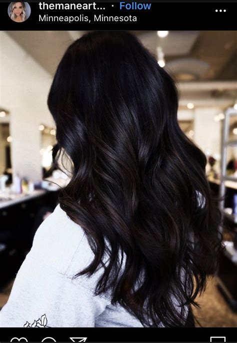 Chocolate Balayage Black Hair Balayage Dark Chocolate Hair Balayage