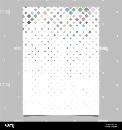 Abstract Digital Diagonal Square Pattern Brochure Template Background Stock Vector Image And Art