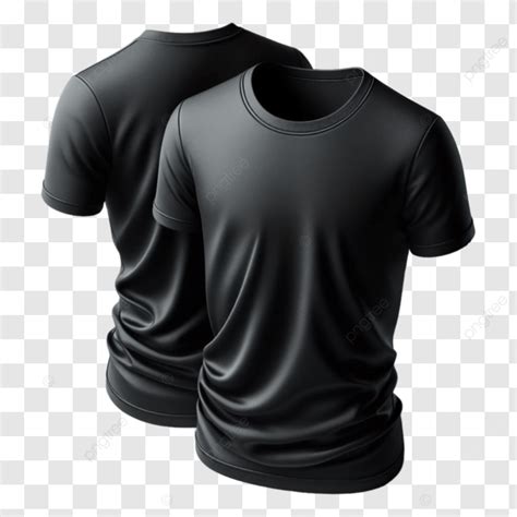 현실적인 검은 티셔츠 모형 3d 티셔츠 모형 검은색 티셔츠 티셔츠 Png 일러스트 및 이미지 에 대한 무료 다운로드 Pngtree