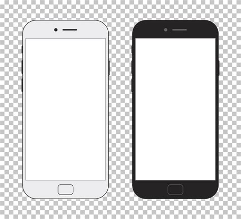 Vector Realistic Smartphone Template Set 7654777 Vector Art At Vecteezy