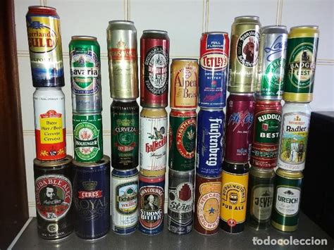Gran Lote De 50 Latas De Cerveza De Diferentes Comprar Coleccionismo De Cervezas En