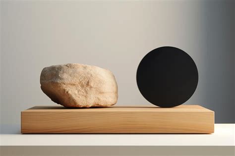 visual simplicity reigns solid block premium ai generated image