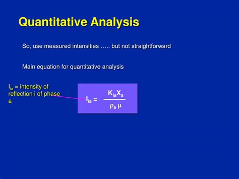 Ppt Quantitative Analysis Powerpoint Presentation Free Download Id