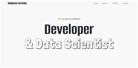 Siddhesh Sanghavi On Linkedin Personalportfolio Webdevelopment Vuejs Bootstrap Flask
