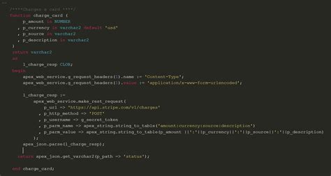 APEX Stuff In One Place Oracle APEX And Stripe V3 Part 3