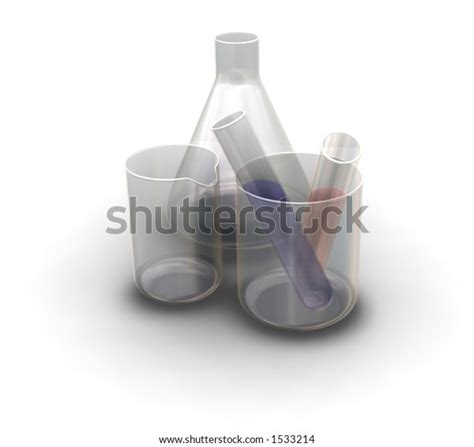 시험관 비커 플라스크 3d 렌더링 스톡 일러스트 1533214 Shutterstock