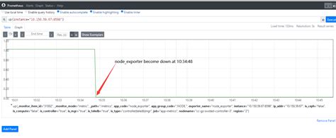 Nodeexporter Become Down But Its Metrics Still Exist On Prometheuss