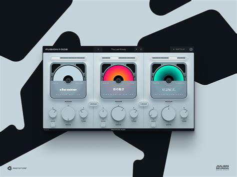 Multiband Saturator Vst Plugin Gui By Julian Behrens On Dribbble