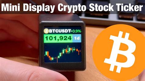 Geekmagic Smalltv Ultra Bitcoin Stock Ticker Mini Wheater Display