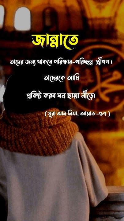 জান্নাত সম্পর্কে কোরআনের বাণী। সূরা আন নিসা আয়াত ৫৭ Alor Dishari আলের দিশারী Youtube