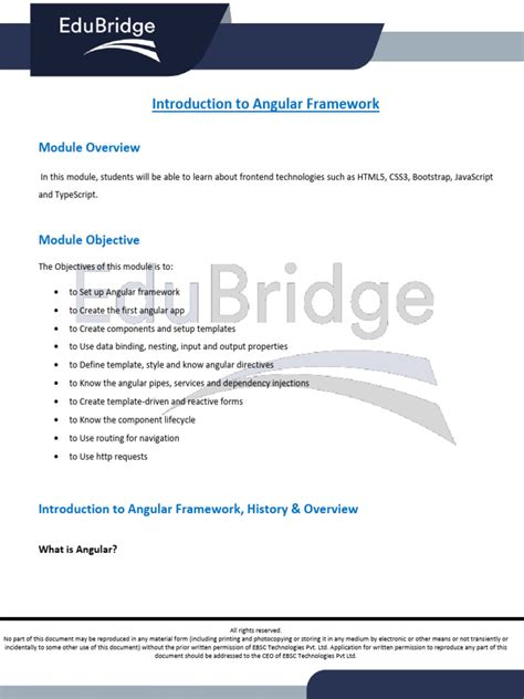 Angular Pdf Document Object Model World Wide Web