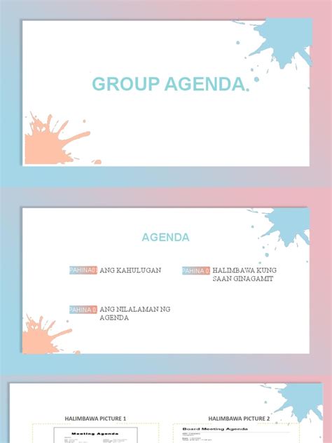 Fashion Meeting Agenda Guide Pdf