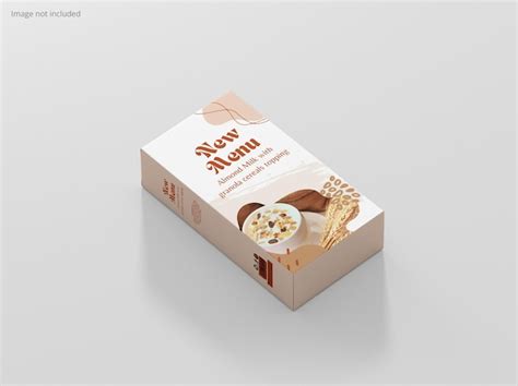 Premium Psd Rectangle Box Mockup
