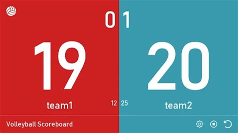 Volleyball Scoreboard для Android — Скачать