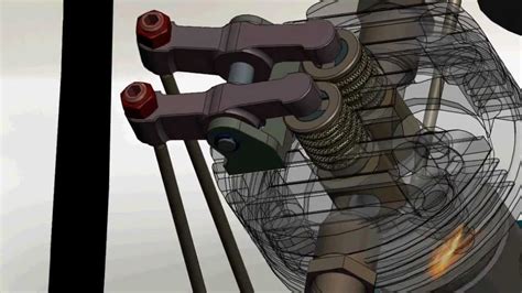 Symulacja Działania Silnika Gwiazdowego Radial Engine Youtube