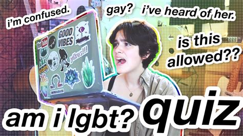 Testing My Sexuality Via Internet Quiz YouTube