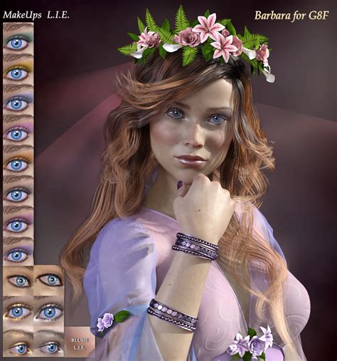 Barbara For Genesis 8 Female 3d Figure Assets Mar3d