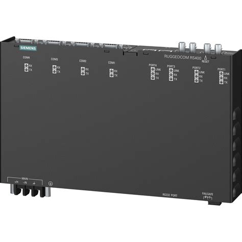 Ethernet Device Server Ruggedcom Rs400 Siemens Industrial