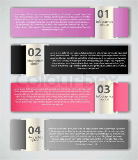 Infographic Template Business Vector Illustration Colourbox