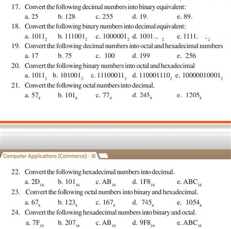 number conversion computer application assignment teachmint