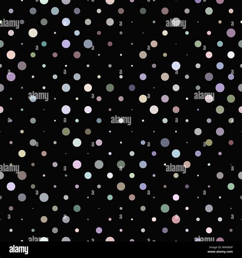 Colorful Seamless Dot Pattern Background Vector Graphic Design Stock