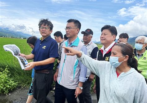 農業部花蓮區農業改良場 【部長勘災 馬不停蹄】 公告救助 大豆食用玉米及新城鄉