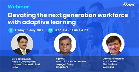 Karthik Shankar On Linkedin Interesting Webinar On Adaptive Learning Which Is A Key Skill To