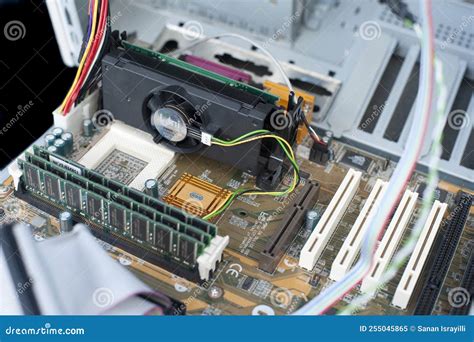 Old Pentium Ii Computer Hardware Stock Image Image Of Slot Pentium