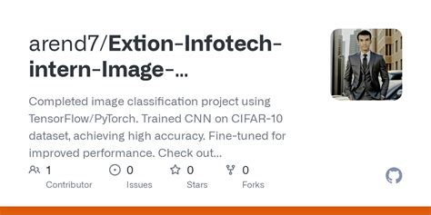 Github Arend Extion Infotech Intern Image Classification Project Completed Image