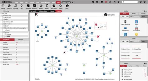 Netterrain Logical Network Diagram Software Network Mapping