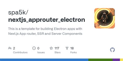 Github Spa5knextjsapprouterelectron This Is A Template For Building Electron Apps With