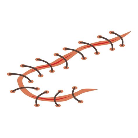 Suture Icon Isometric Style 15847537 Vector Art At Vecteezy